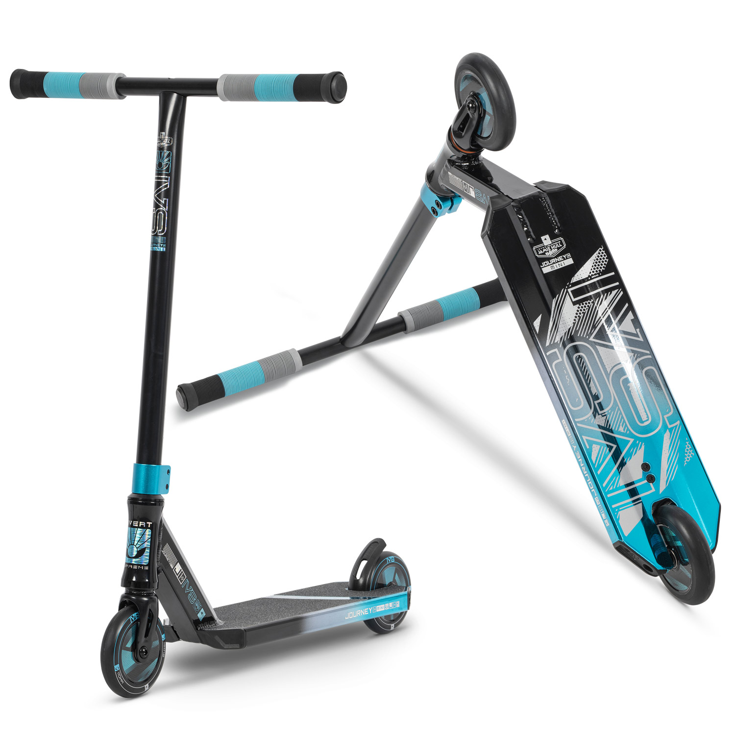 SCOOTER INVERT JOURNEY 1+ ELECTROTEAL / SILVER / BLACK - Frost Bikes